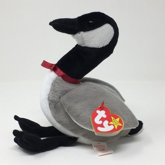 Ty | Toys | Vintage 998 Ty Beanie Babies Loosy The Goose | Poshmark